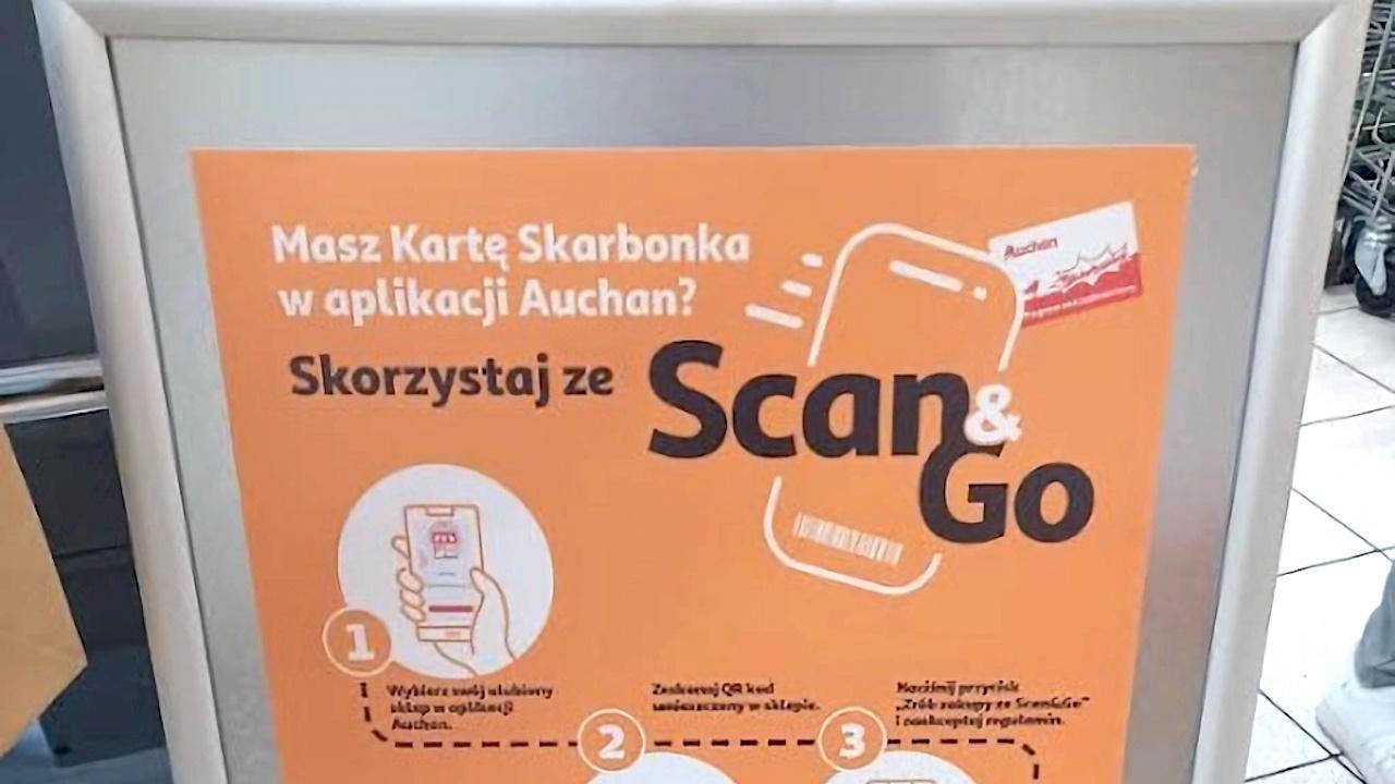 Auchan Retail Polska wdraża innowacyjną ścieżkę zakupową Scan&Go